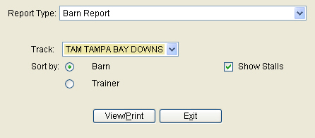 Barn Report
